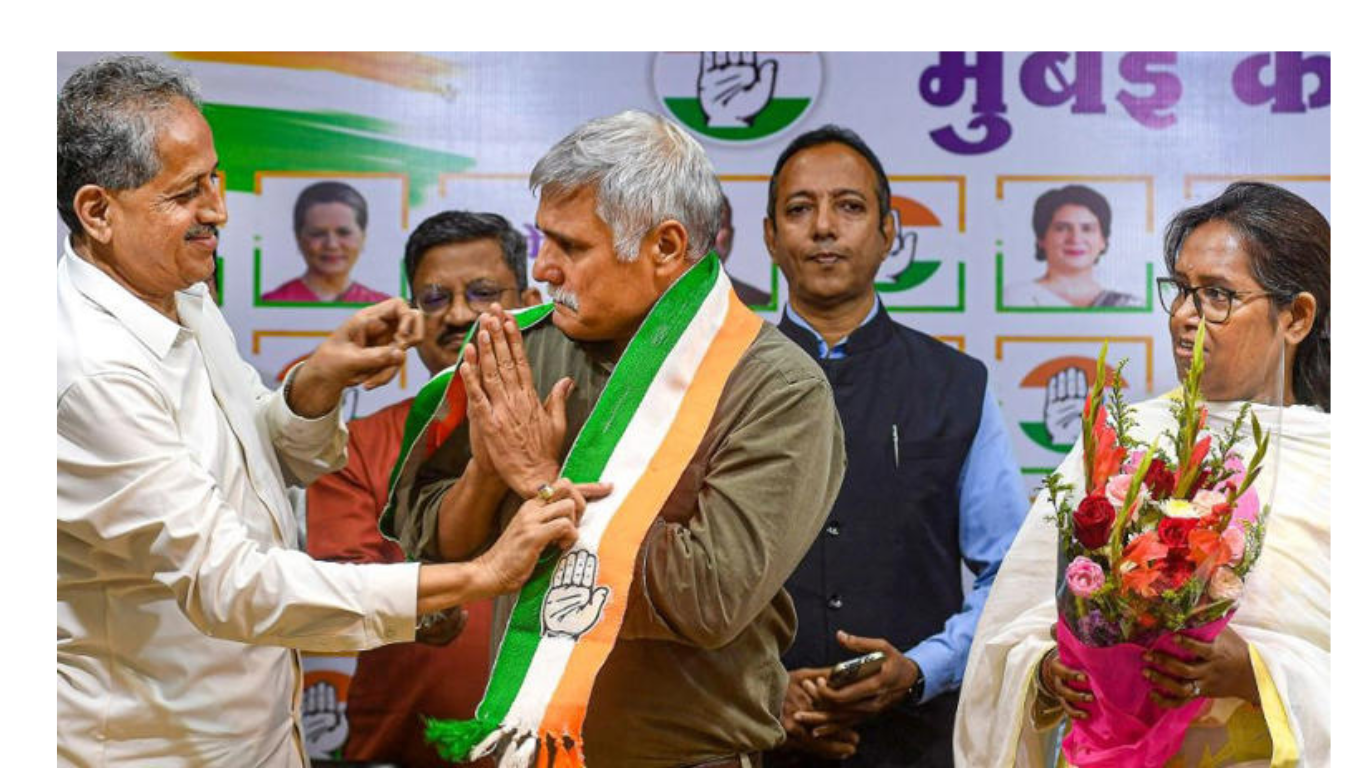 Congress News: Sanjay Pandey मुंबई के पूर्व पुलिस आयुक्त कांग्रेस में ...